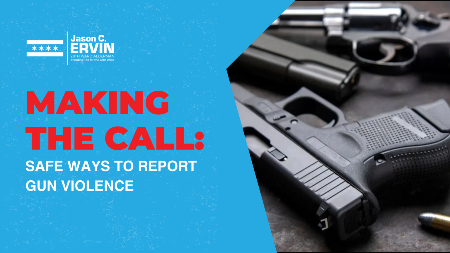 How to Report Gun Violence Anonymously Chicago