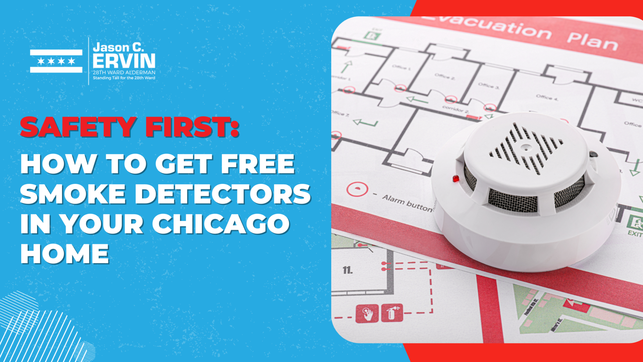 Get Free Smoke Detectors in Your Chicago Home